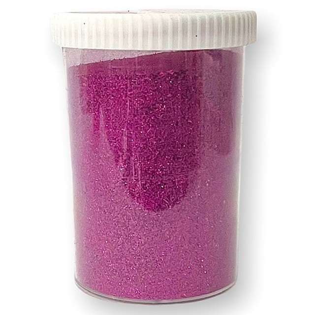 Purpurina rosa en Frasco – Casa Dorita