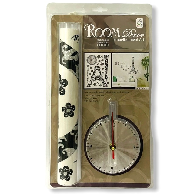 Sticker Reloj de pared autoadhesivo – Casa Dorita