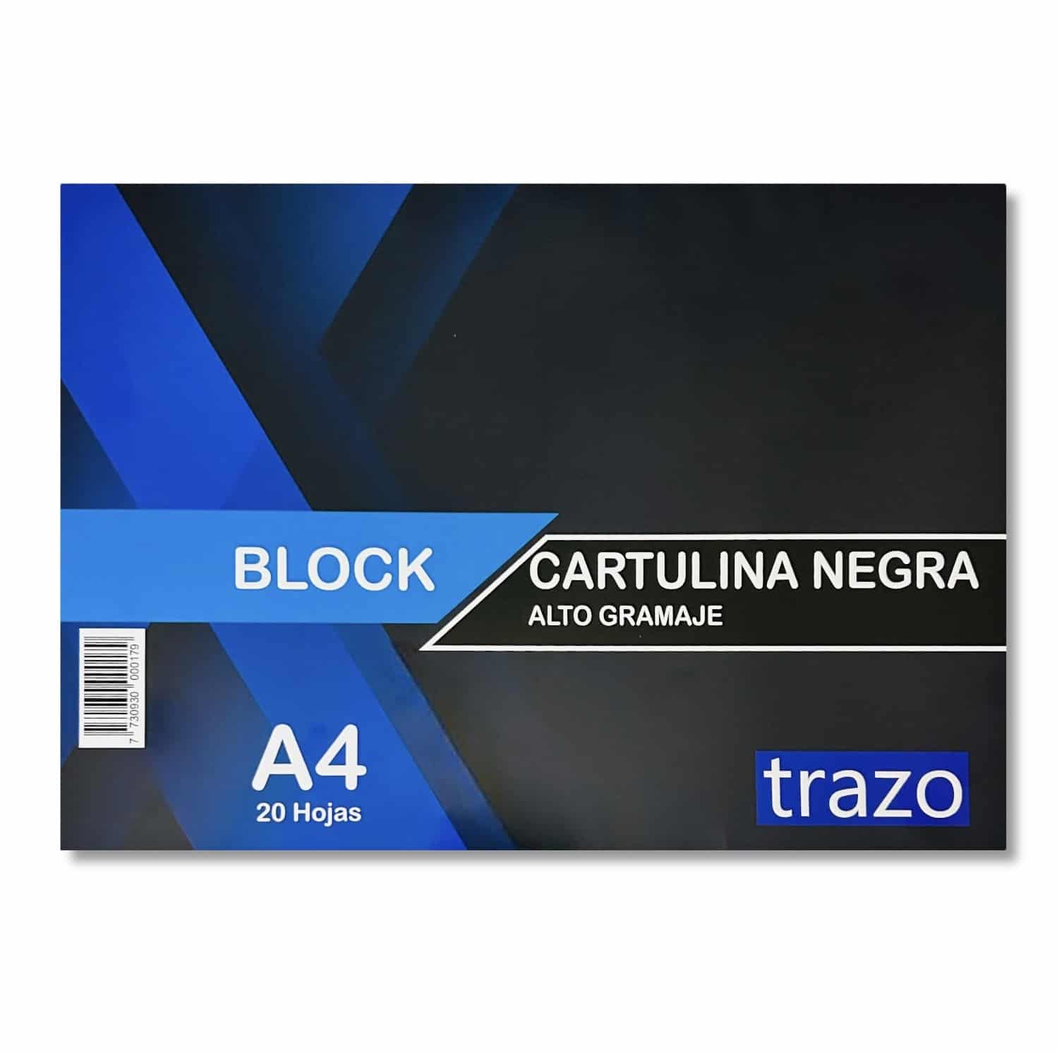 Block Negro Trazo A4 20h 150gr – Casa Dorita