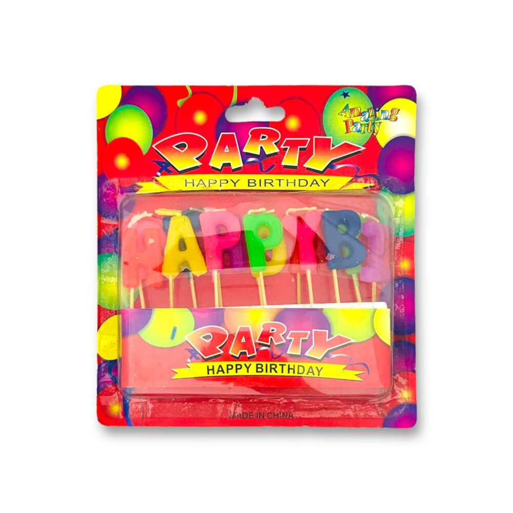 Velas Cumpleaños Happy Birthday I.327 – Casa Dorita