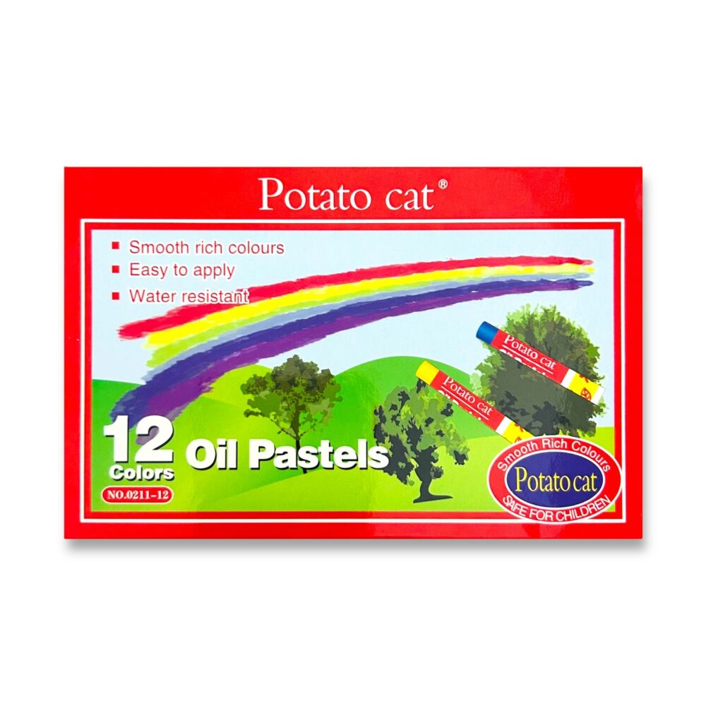 Óleo Pasteles Potato Cat x 12 – Casa Dorita