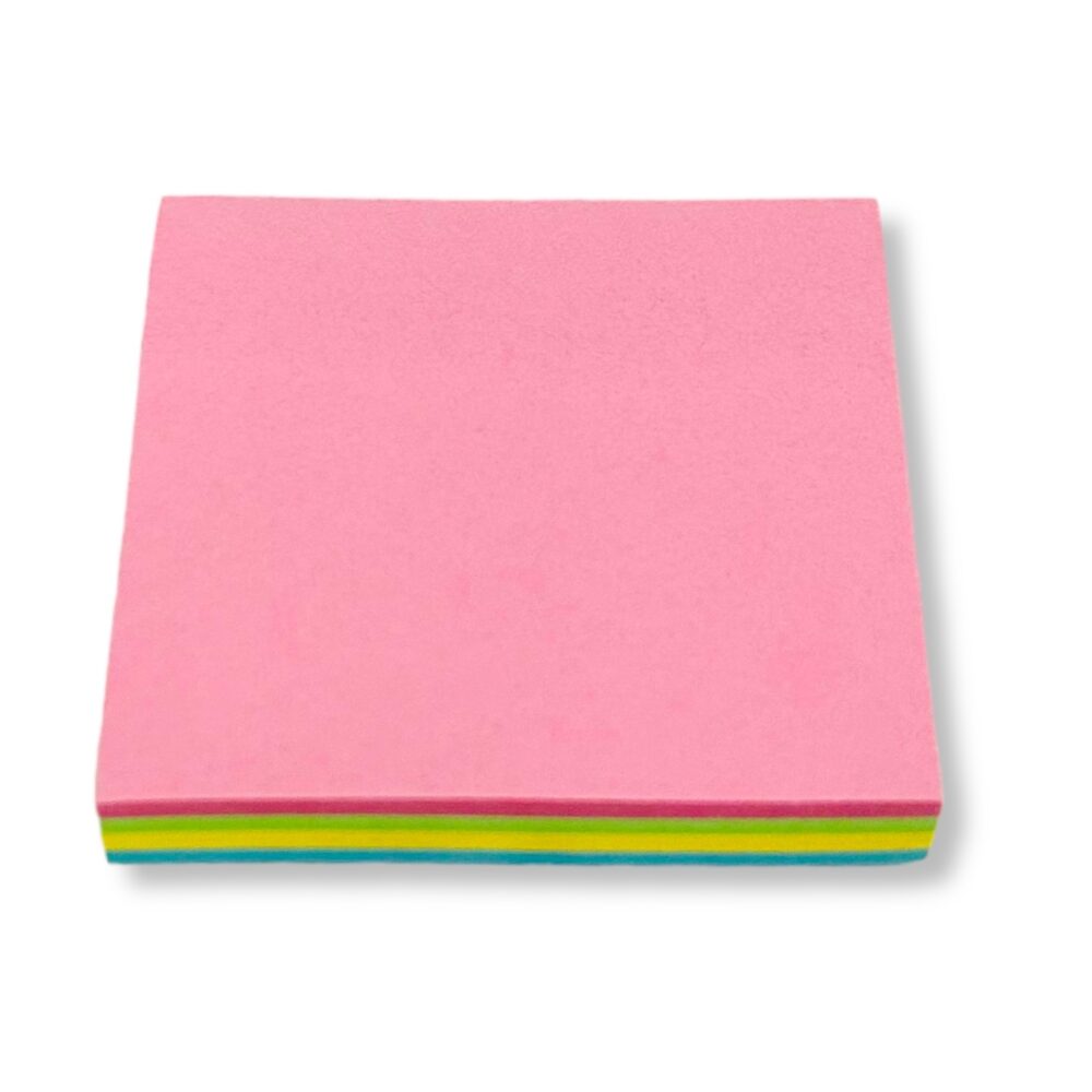 Papel adhesivo 4 colores 76mmx76mm – Casa Dorita