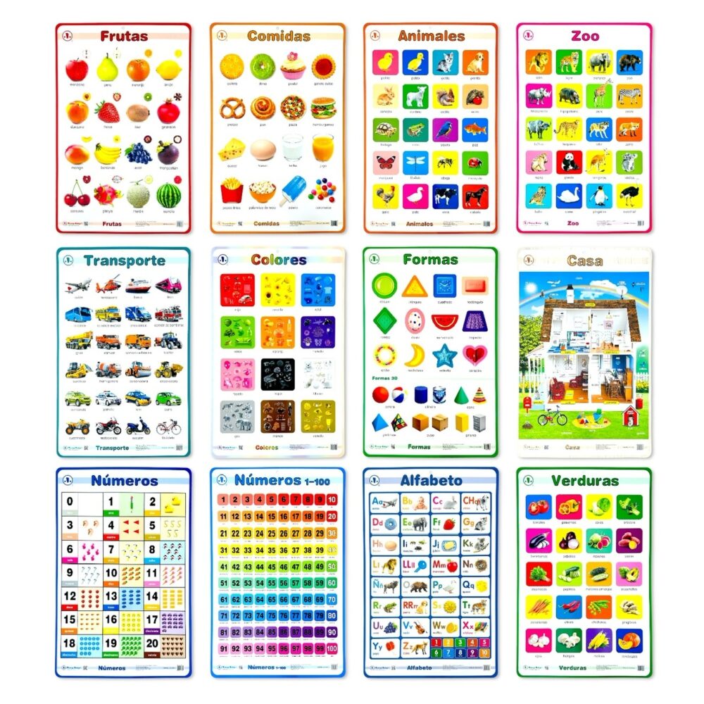 Láminas temáticas educativas – Casa Dorita