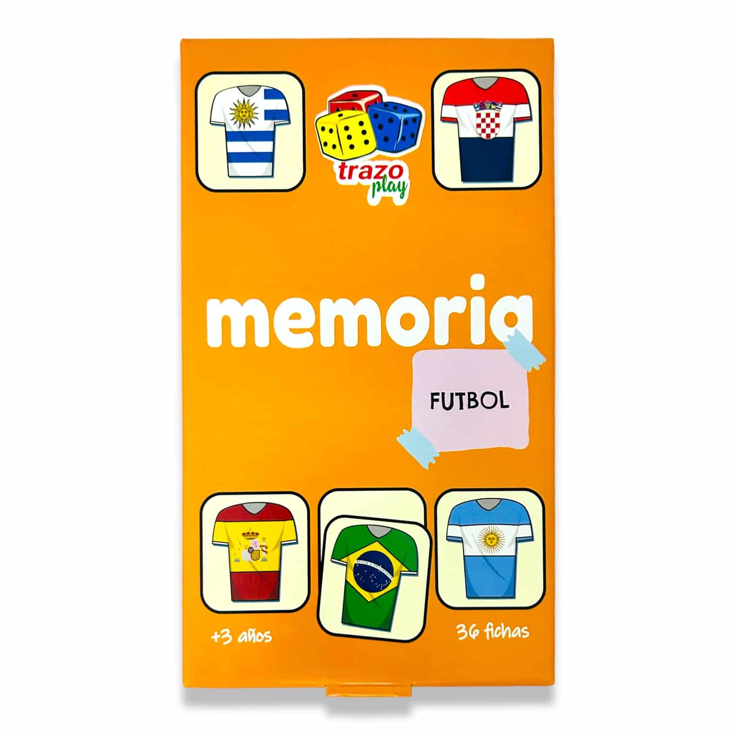 Juego de Memoria Fútbol Trazo Play – Casa Dorita