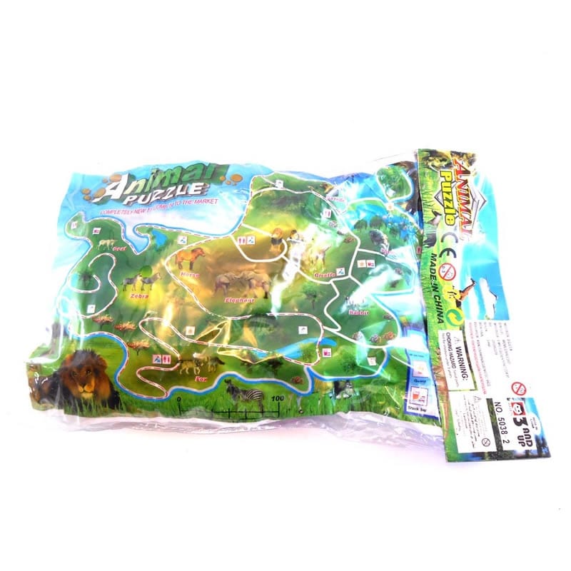 Set de animales safari Animal Puzzle – Casa Dorita